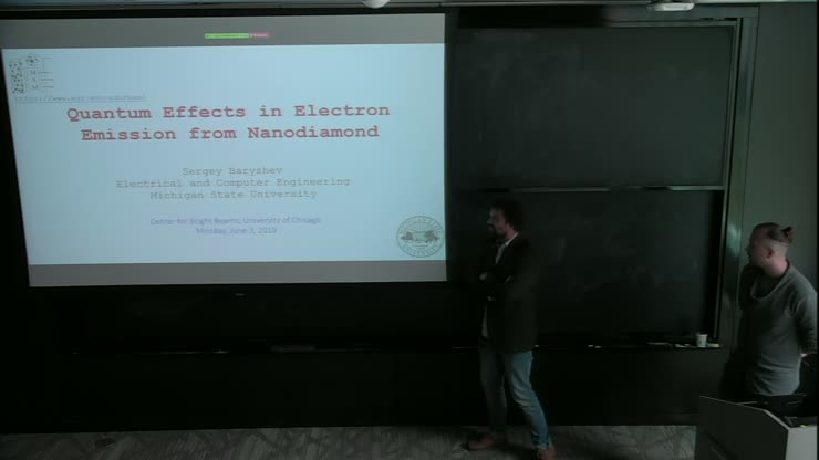 CBB Special Seminar - Sergey Baryshev, Michigan State University