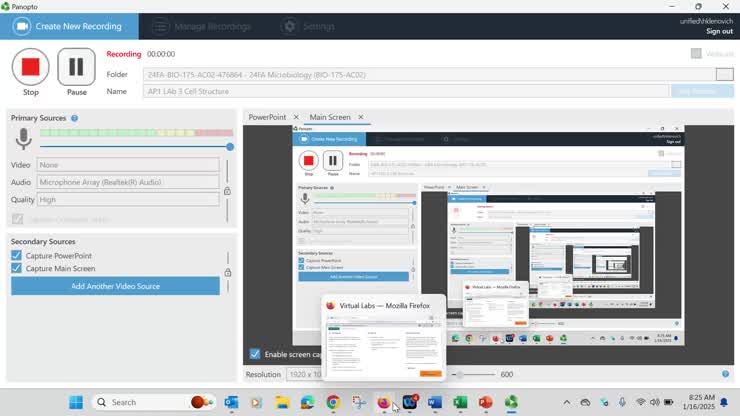 AP1 LAb 3 Cell Structure