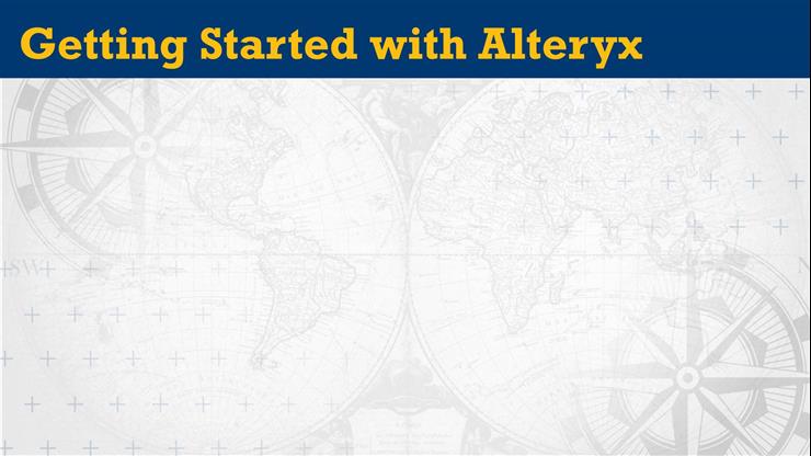 Alteryx Overview video