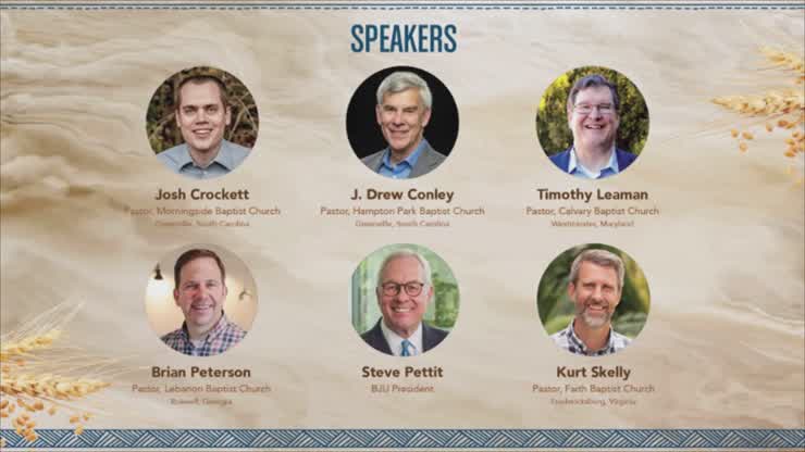 Bible Conf. Drew Conley, Friday Feb. 17, 2023