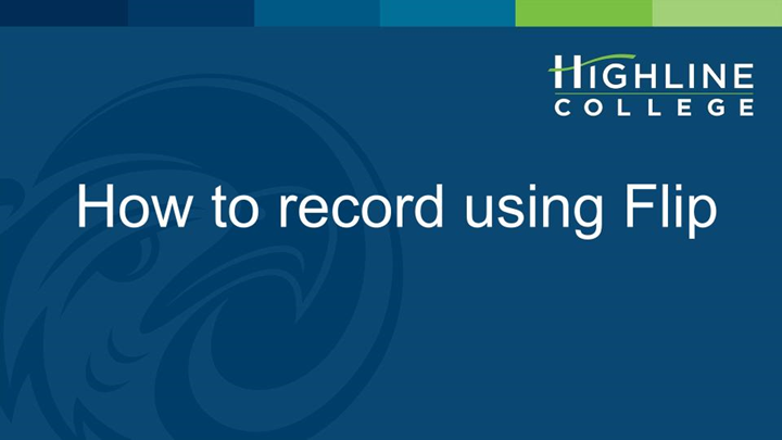 How to record speaking assignments using Flip