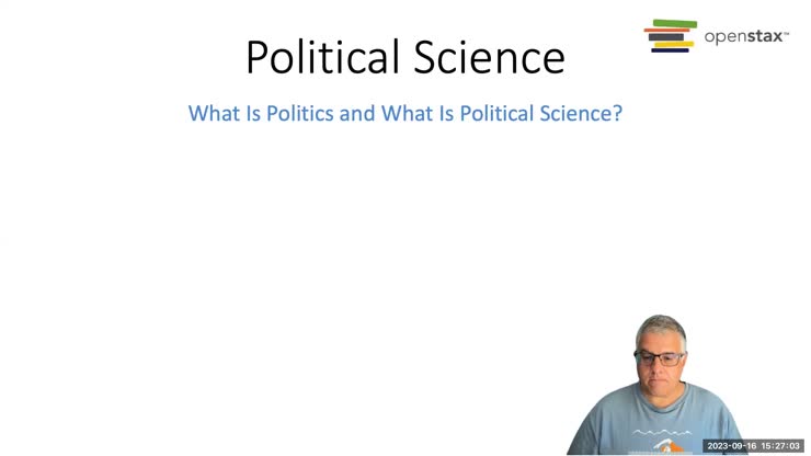 W2 - What is Politics and Political Science
