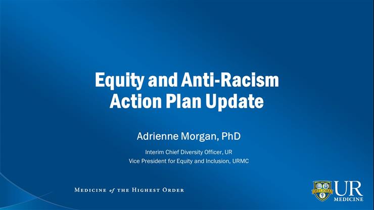Public Health Grand Rounds - Progress Report: URMC Equity and Anti ...