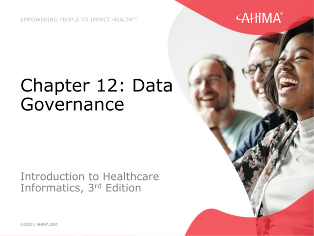 410 Chapter 12: Data Goverance