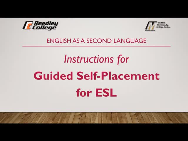 GSP Student Introduction Video