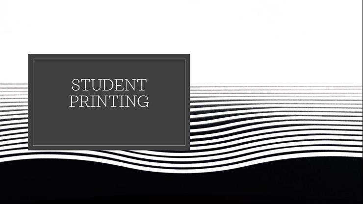 BluePrint - Student printing at Creighton Law
