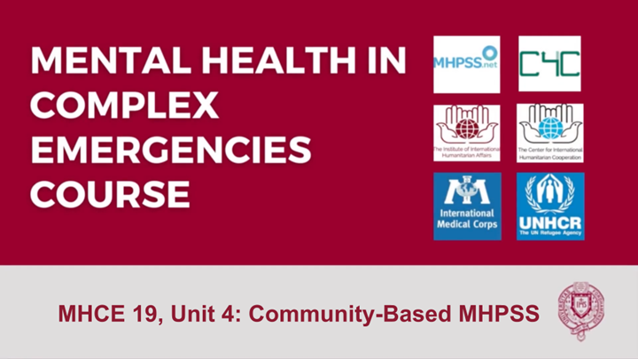 MHCE 19: Unit 4 Guest Discussion #2