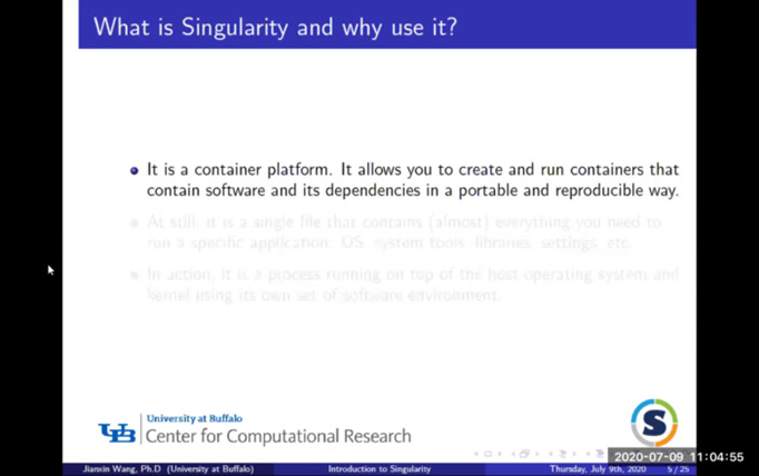 Introduction to Singularity - HPC Containers