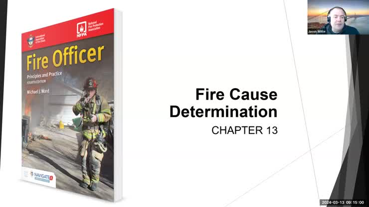 2024SP - 503-764-3W51 - Fire Officer II