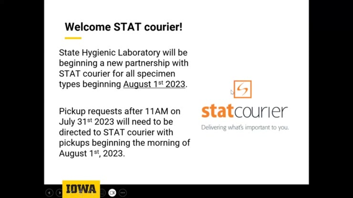 STAT COURIER Webinar