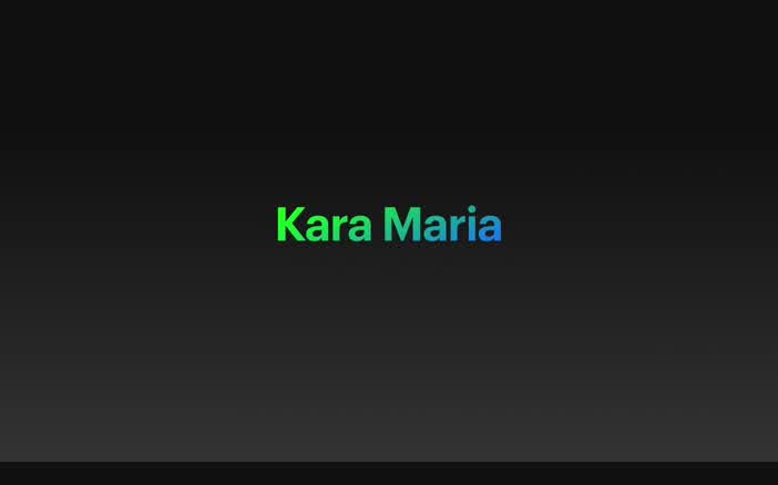 Kara Maria Artist Lecture (CK-61511)