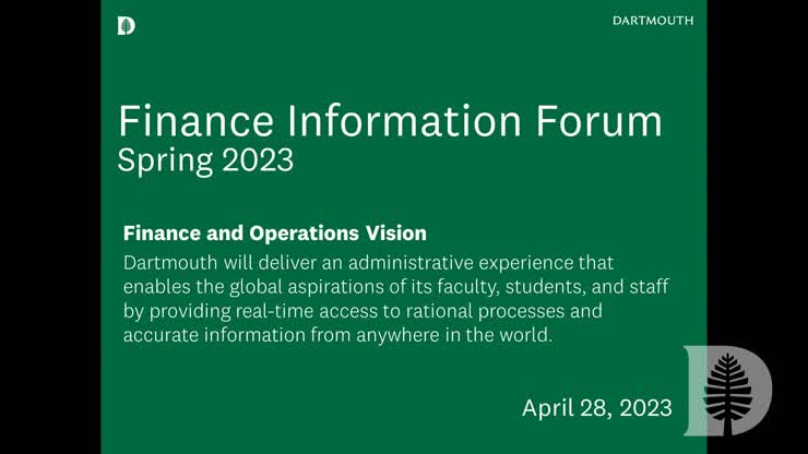 2023 Spring Finance Information Forum