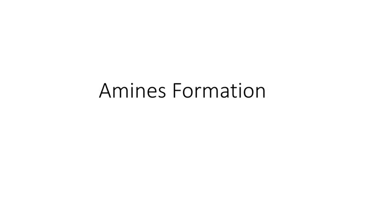 Amines Formation (New Reactions)