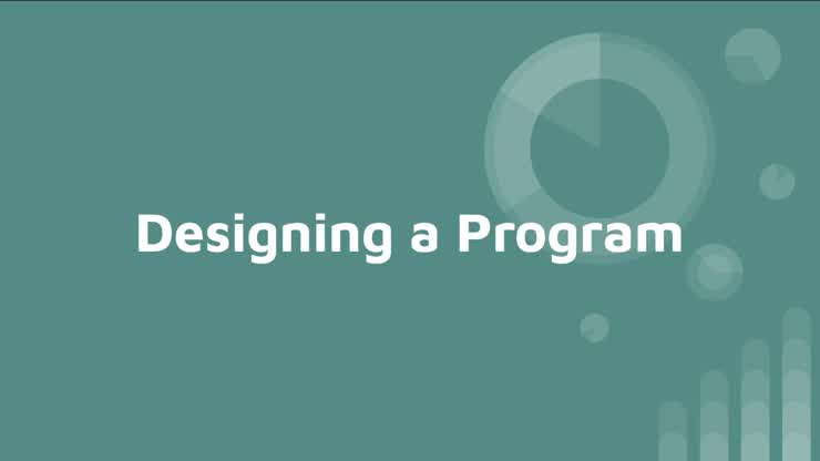 Week 5 - Designing A Program
