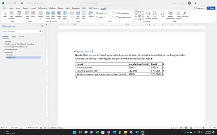 Chapter 3 Table Styles and Table Borders