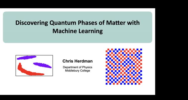 Discovering Quantum Phases of Matter with Machine Learning
