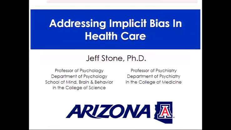 Addressing Implicit Bias in Health Care