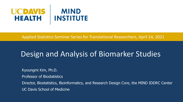 Applied Statistics for Translational Researchers - Design and Analysis ...