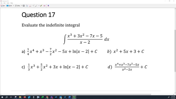 Question 17