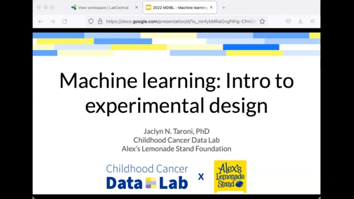 Machine learning: Intro to experimental design