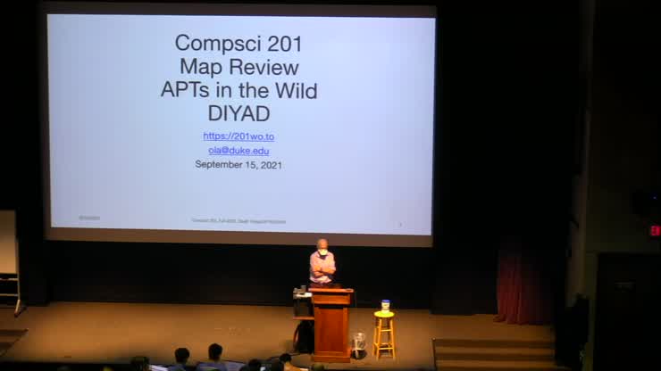 Owen Astrachan - COMP 201.1 - Griffith - Fall 2021 on 9/15/2021 (Wed)