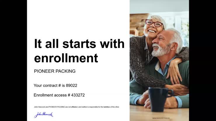 PIONEER PACKING 401k Webinar