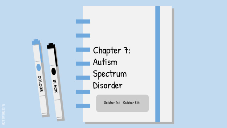 SPED 100 Chapter 7 ASD