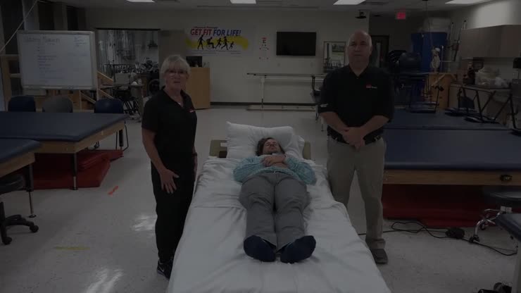 Dependent Scoot down in the bed