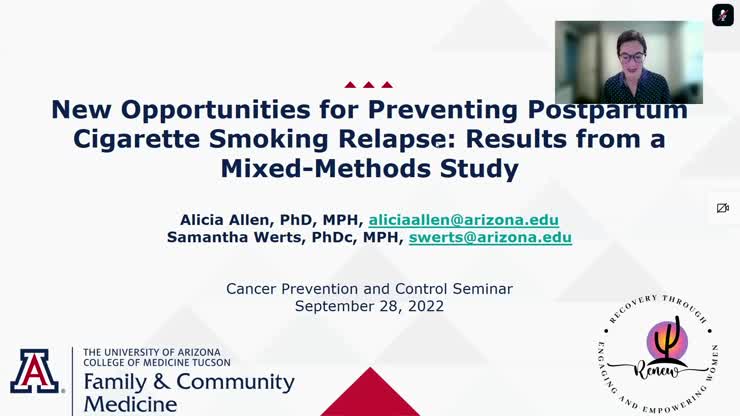 New Opportunities to Prevent Postpartum Cigarette Smoking Relapse ...