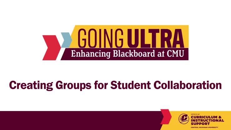 02 Creating Groups for Student Collaboration