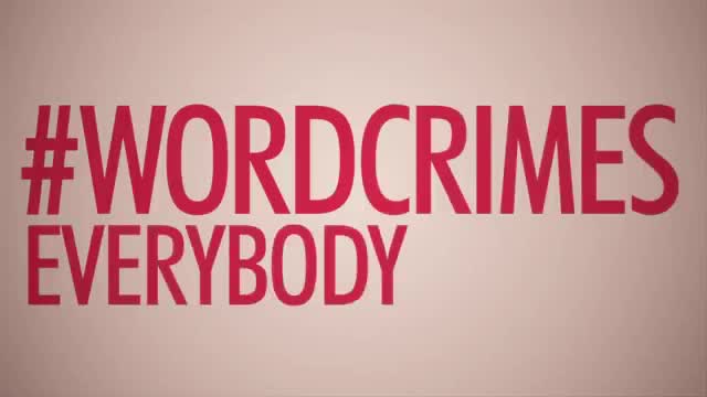 Weird Al Yankovic - Word Crimes