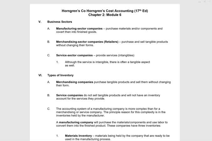 Ch 2: Module 6 (17th Ed)