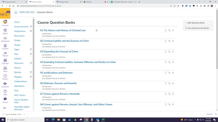 Using Question Banks