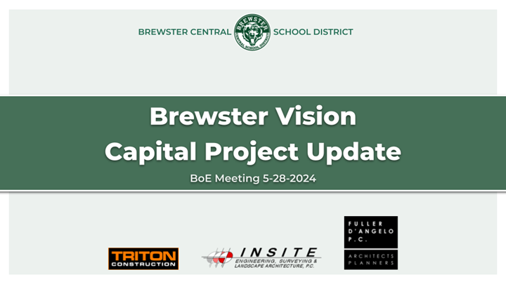 Capital Project Update Presentation, 5-28-2024