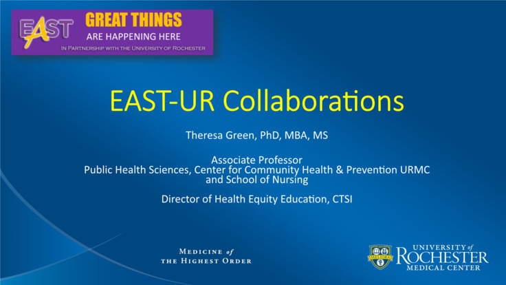 Public Health Grand Rounds - EAST High School & University of Rochester ...