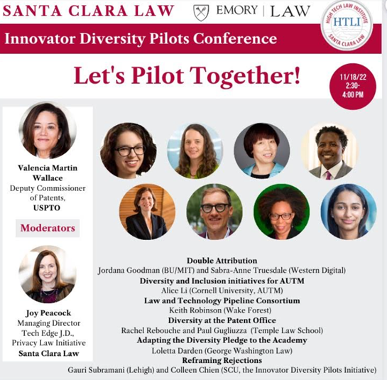 Innovator Diversity Pilots Conference - Zoom Feed