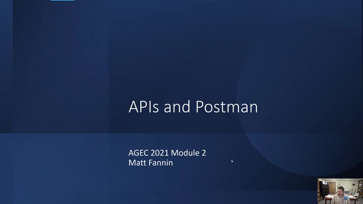 Module 2 APIs and Postman