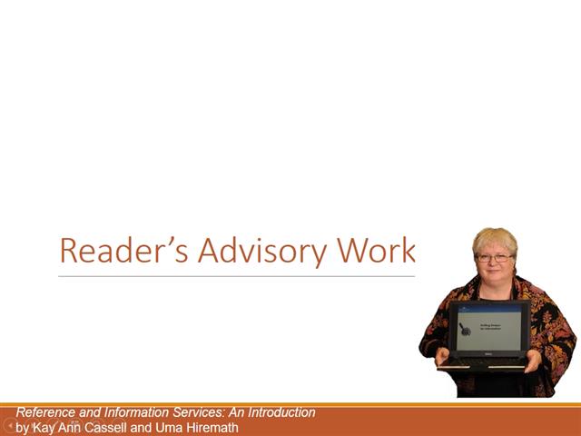 Reader's Advisory (RA} Work