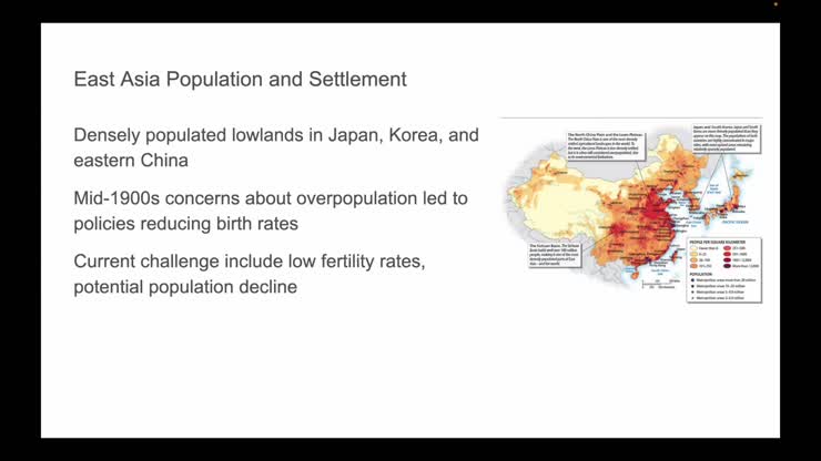 GEOS 230 Ch11b East Asia Population