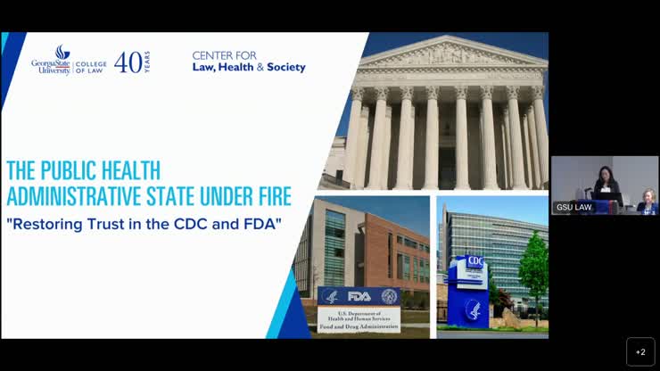 Health Law Symposium - CDC and FDA Panels - 3/24/2023