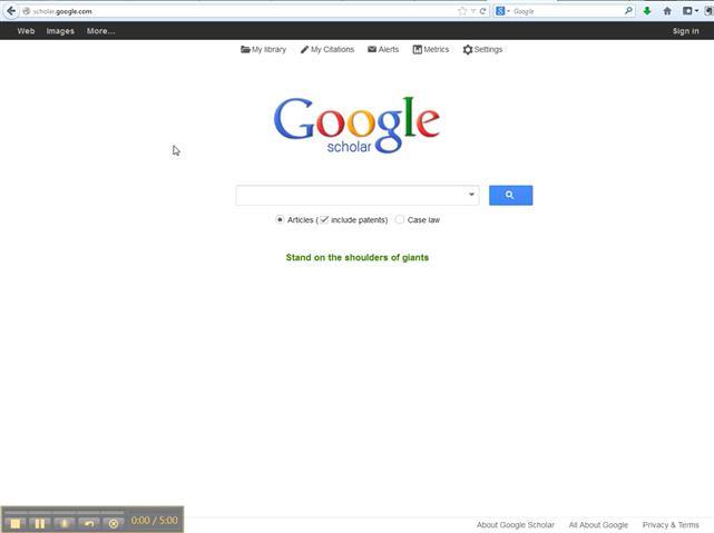 Finding Full Text with Google Scholar_old