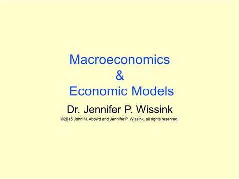 Macroeconomics & Economic Models