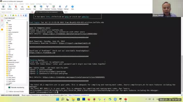 Wednesday, July 13, afternoon, Zoom: Handson with BerkeleyGW and paratec codes