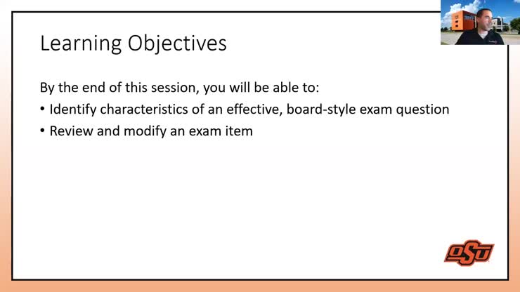 Exam Item Writing Workshop