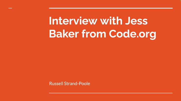 Jess Baker Interview
