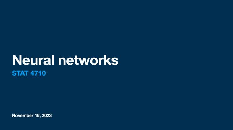 STAT 4710/401 LEC TR - SHDH 109 - Katsevich - STAT4710401/STAT5710401 Modern Data Mining 3:30 PM