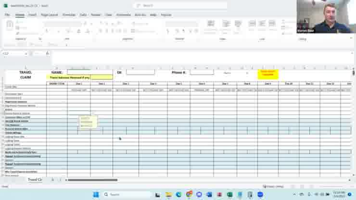 GPSA Travel Claim Tutorial