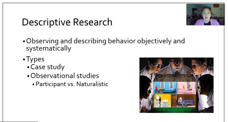 Methods 3 - Descriptive & Correlational Research