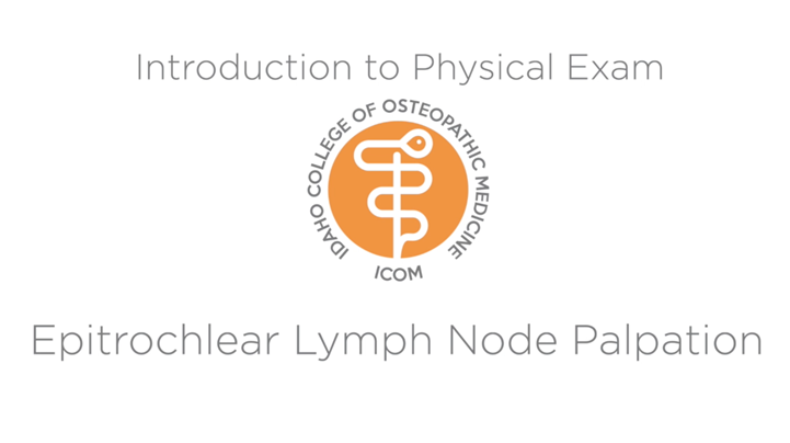 Epitrochlear Lymph Node Palpation