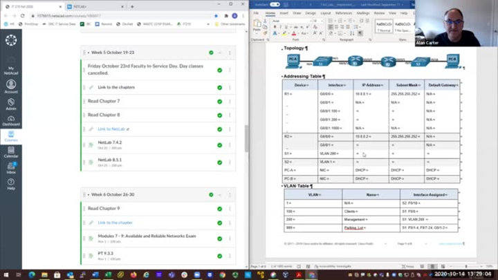 Week 5 Introduction and NetLab 7.4.2 Demonstration